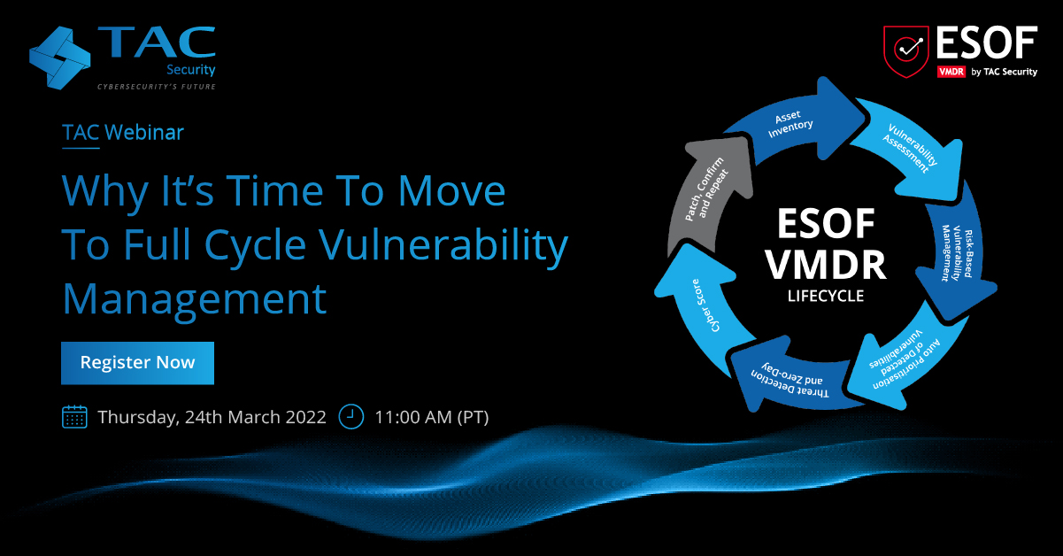 Why its time to move to Full Cycle Vulnerability Management