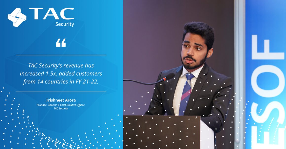 TAC Security’s revenue has increased 1.5x, added customers from 14 ...