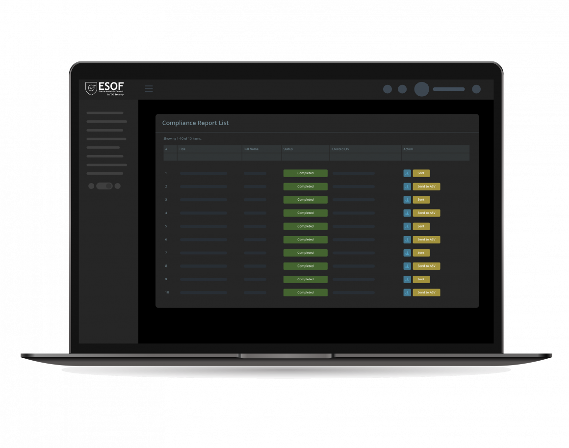 ESOF PCI ASV – Approved Scanning Vendor | TAC Security