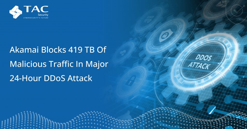 Akamai Blocks 419 TB of Malicious Traffic in Major 24-Hour DDoS Attack ...