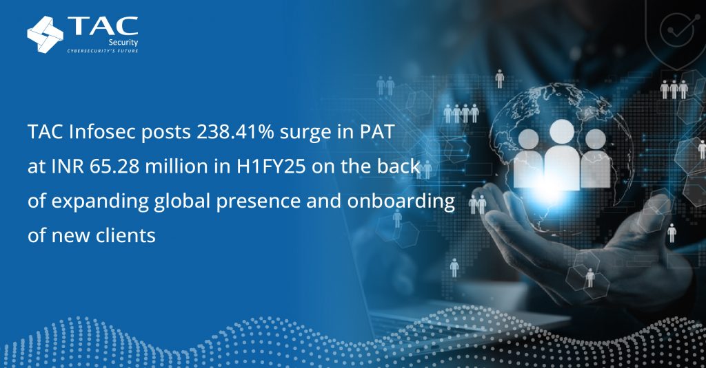 TAC Infosec posts 238.41% surge in PAT at INR 65.28 million in H1FY25 ...